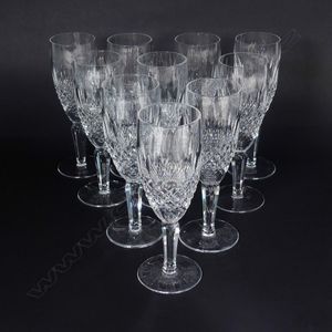 Colleen pattern Irish Waterford Crystal glassware - price guide and values