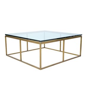 Stuart Rattle Brass and Glass Coffee Table - Australian - Furniture ...