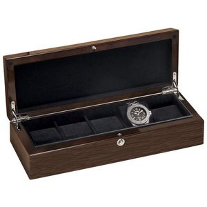 Beco Technic Piano 5 Watch Storage Box (Walnut) - Trunks & Chests ...