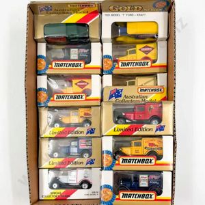 Matchbox MB Window Mainly Gold Edition boxed Models Collection ...