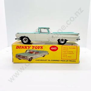 Dinky 449 Chevrolet El Camino Pick-Up Truck in Box - Branded - Dinky ...
