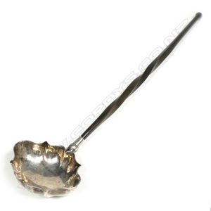 18th century and later antique sterling silver toddy ladles - price ...