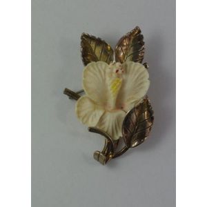 Antique and vintage carved ivory brooches - price guide and values