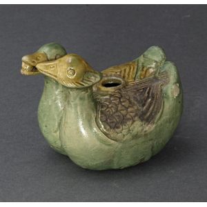 Ming Dynasty Twin-Duck Water Dropper - Ceramics - Chinese - Oriental