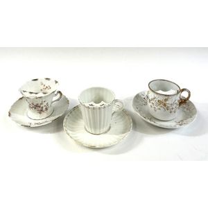 Antique pottery moustache cup - price guide and values