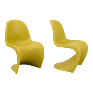 Verner Panton's Chartreuse Panton Chairs for Vitra - Scandinavian ...