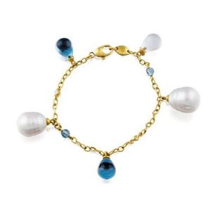 "Muse" Pearl and Gemstone Bracelet by Paspaley - Bracelets/Bangles ...