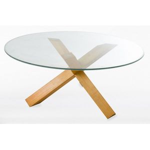 Circular Glass Dining Table by Mario Bellini for Cassina - European ...