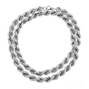 Silver Rope Chain: 51cm Length, 31.5g Weight - Necklace/Chain - Jewellery