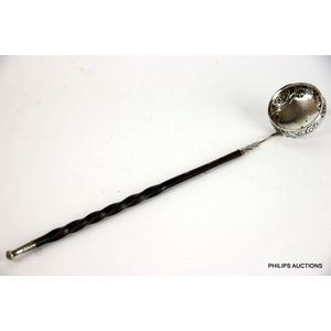 18th century and later antique sterling silver toddy ladles - price ...