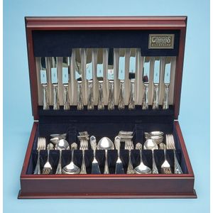 Antique Du Barry pattern sterling silver cutlery / flatware - price ...