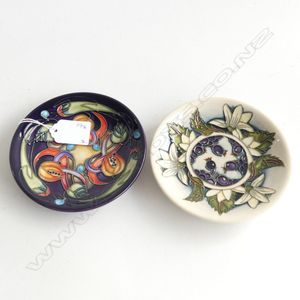 Moorcroft Small Trays - Celtic Web & Juneberry - Moorcroft - Ceramics