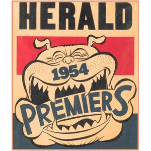 AFL/VFL WEG posters and cartoons memorabilia - price guide and values ...
