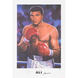 Signed Muhammad Ali Print - Sporting - Boxing - Memorabilia