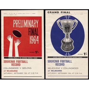 AFL/VFL Victorian Football Association (VFA) memorabilia - price guide ...