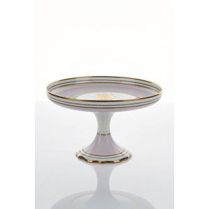 Pink and Gilt Sevres Cake Stand - Sevres/Style - Ceramics