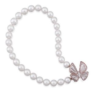 Paspaley Flutter Brooch/Necklace with Diamonds and Pearls - Brooches ...