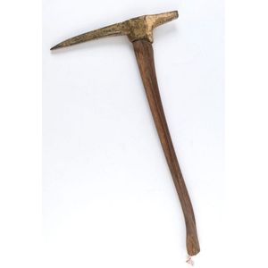 Four Pound Brass Miner's Pick with Timber Handle - Zother - Office ...