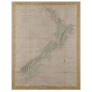 Cook's 1770 Chart of New Zealand - Maps - Printed & Written Material