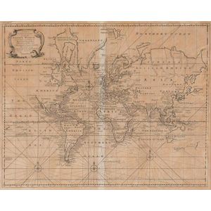 Emanuel Bowen's World Map, London 1744 - Maps - Printed & Written Material