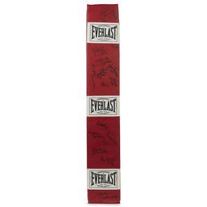 Autographed Everlast Corner Pad with 16 Boxing Legends - Sporting ...