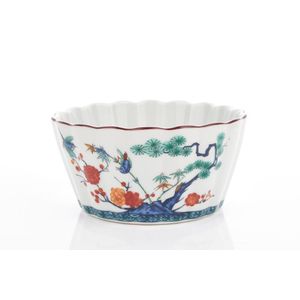 Japanese Kakiemon Porcelain Flower Bowl, 20th Century, 6x12 cm ...