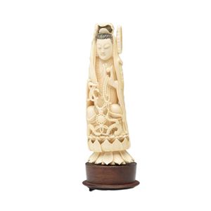 Carved Chinese ivory human figures - price guide and values