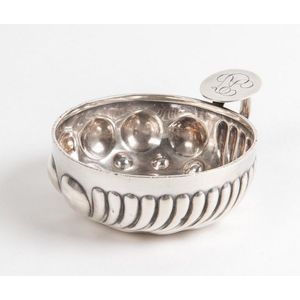 Antique sterling silver wine tasters (tastevin / tasse de vin) - price ...