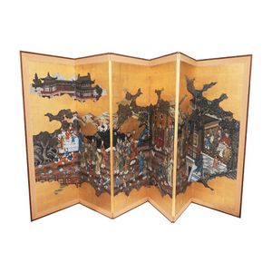 Japanese Six Panel Screens - Furniture - Oriental