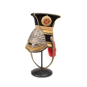 19th Century British Sixteenth Lancers Shako with Plume - Headwear ...