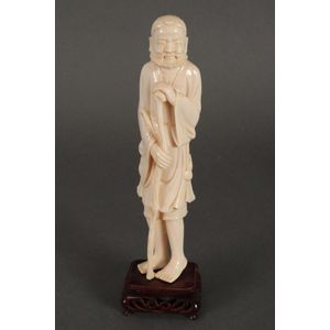 Carved Chinese ivory human figures - price guide and values
