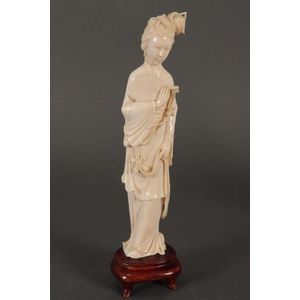 Carved Chinese ivory human figures - price guide and values