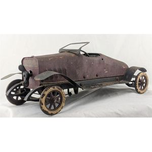 Structo Wind-up Bearcat Roadster Toy, 1950 - Motor Vehicles - Toys & Models