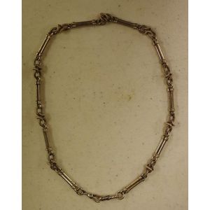 925 Silver Fancy Link Necklace, 45cm Length - Necklace/Chain - Jewellery