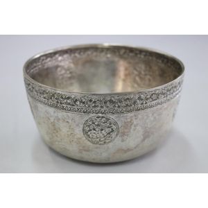 Asian Rabbit Silver Bowl - Bowls, Comports and Dishes - Silver
