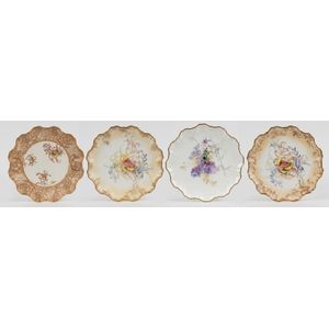 Doulton Burslem Group: Assorted Australian Flower Cabinet Plates, Louis ...
