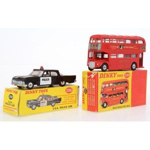 Dinky Police Car and Routemaster Bus in Boxes - Branded - Dinky - Toys ...
