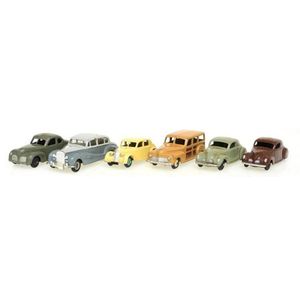 Lot of 6 Dinky models, including Studebaker and Rolls-Royce - Branded ...