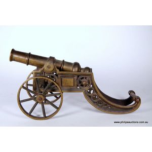 Collectable model and miniature cannons - price guide and values