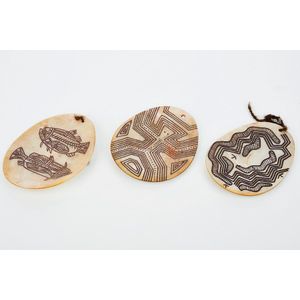 Australian Aboriginal artefacts: shell ornaments - price guide and values