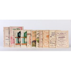 Vintage horse racing programmes and race cards - price guide and values