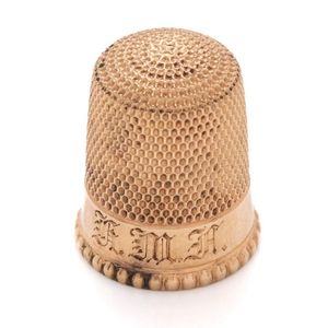 Vintage sewing thimbles - price guide and values