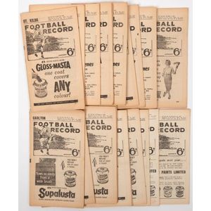 Football Record: 1961 Home-and-Away Editions and Special Grand Finals ...