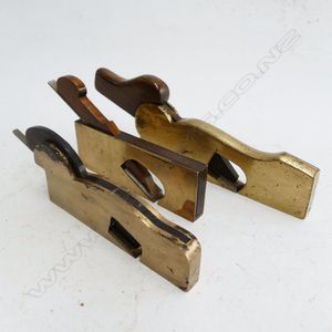 Brass Rebate Planes with Wood Infill and Wedges - Tools - Woodworking ...