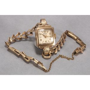1940's Timor Ladies 9ct Gold Wristwatch, Running - Watches - Wrist ...