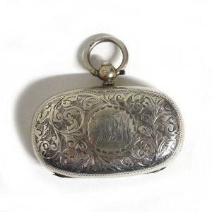Silver and silver plate Sovereign and coin cases - price guide and values