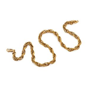 Fancy 22ct Gold Rope Chain - 33.28g, 470mm Length - Necklace/Chain ...