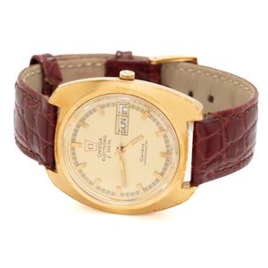 Omega F 300Hz Chronometer Wristwatch with Golden Dial - Watches - Wrist ...