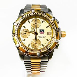Tag Heuer 2-Tone Automatic Chronograph Wristwatch - Watches - Wrist ...