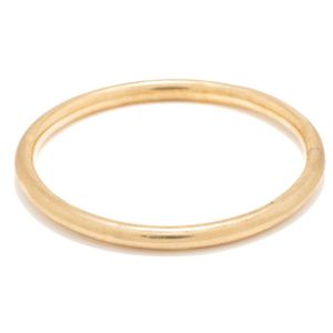 9ct Gold Plain Bangle, 13.2g, 64.4mm Diameter - Bracelets/Bangles ...
